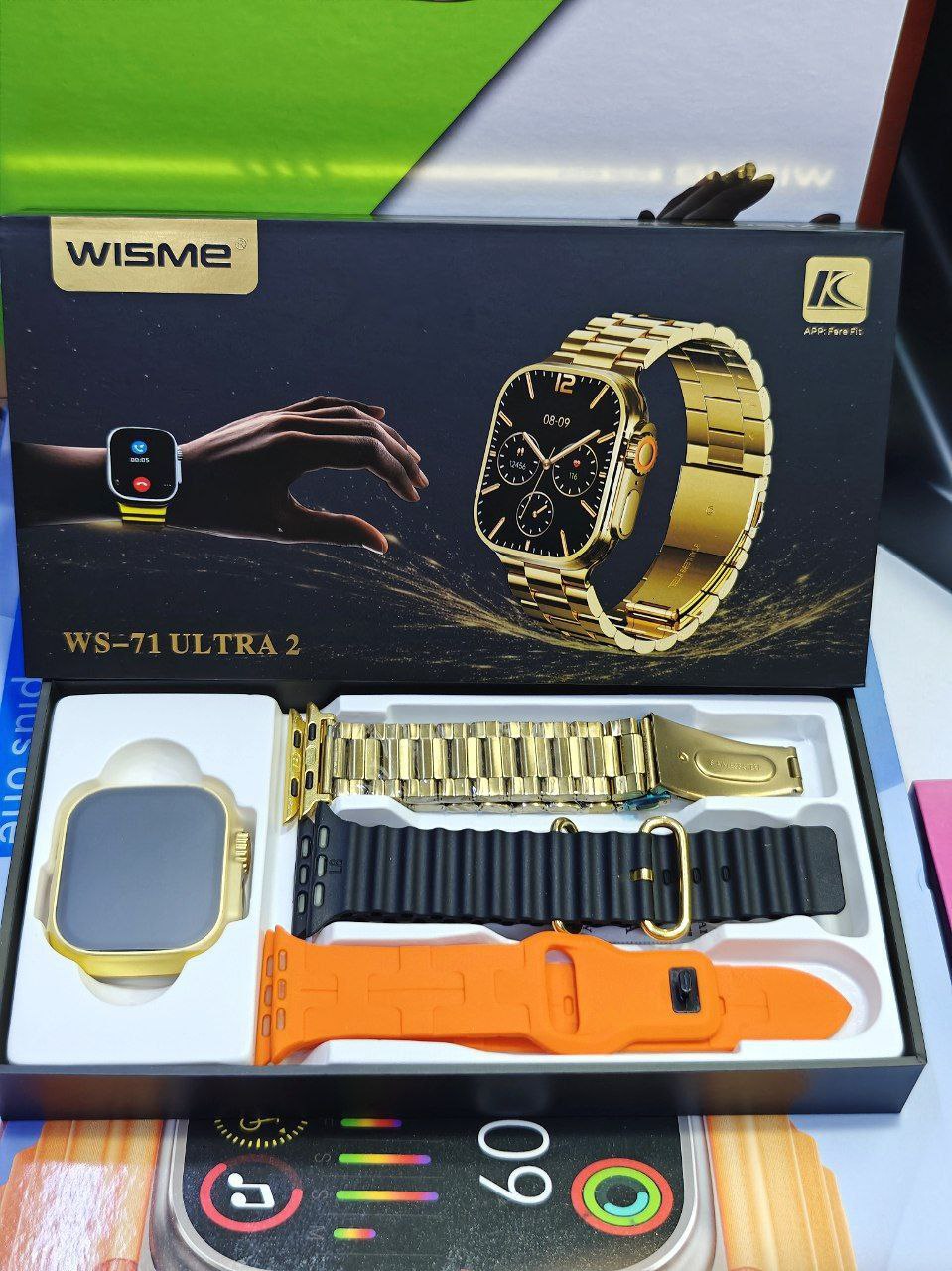ساعت هوشمند WISME مدل WS-71 Ultra 2 – واچ هوشمند